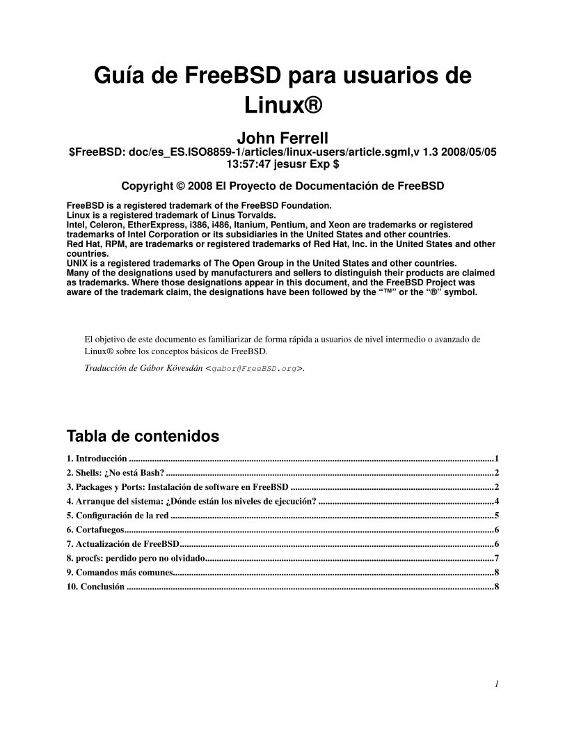 PDF de programación - Guia de FreeBSD para usuarios de Linux